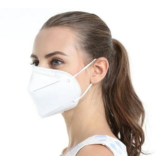 Powecom KN95 Protective Face Mask with Adjustable Nose Bridge and ...