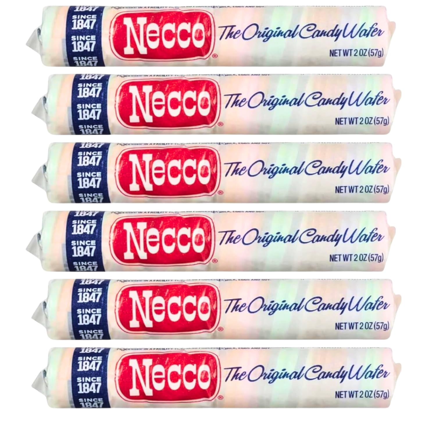 Necco Wafers Variety Pack - 6 Rolls Of Variety Original Flavors - The ...