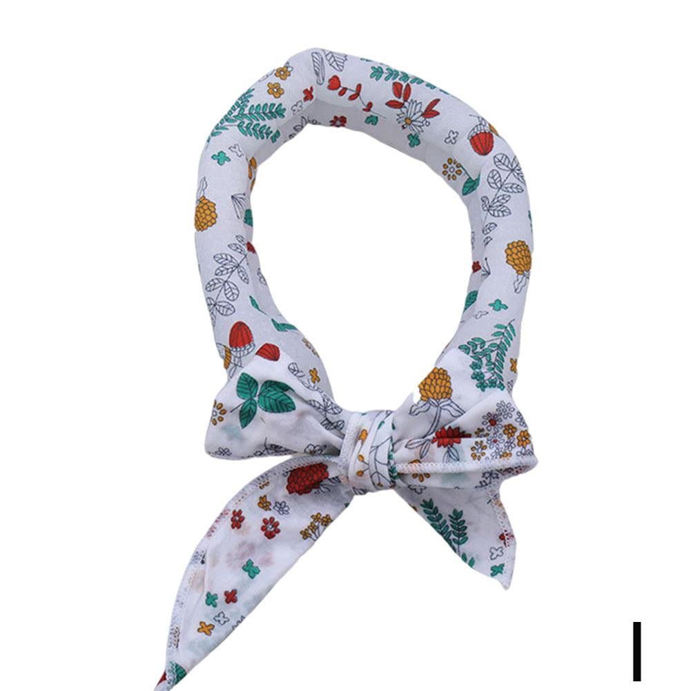 Neck Arm Cooler Scarf Body Ice Cooling Wrap Tie Headband Bandana Towel ...