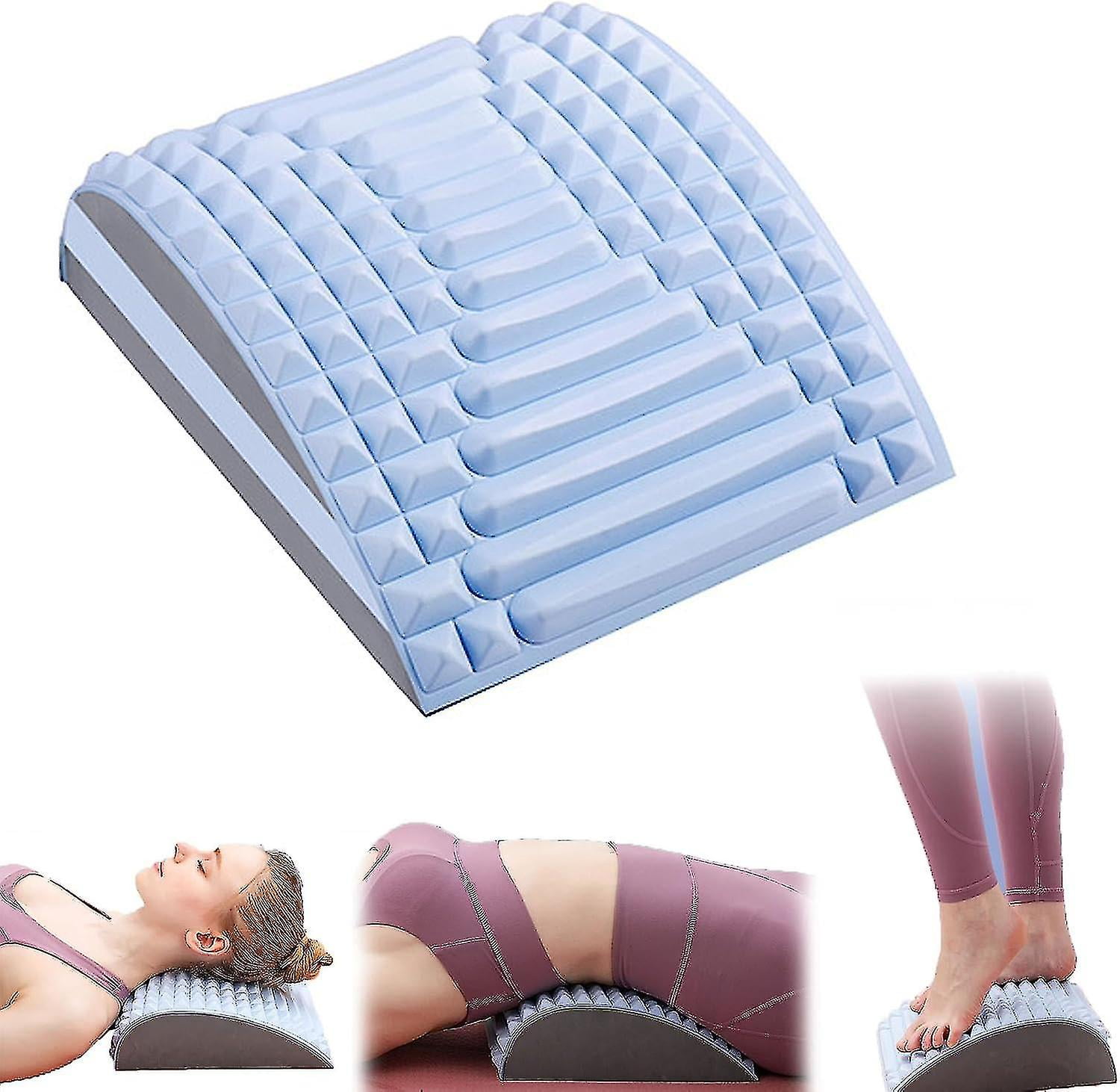 Neck & Back Stretcher Refresh, Back Neck Cracker For Lower Back Pain ...