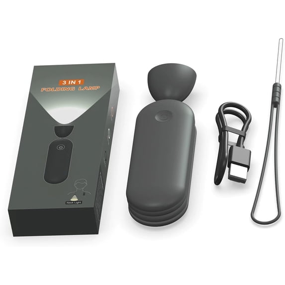 Neck Book Light for Reading in Bed, 3 in 1 LED Neck Reading Light ...