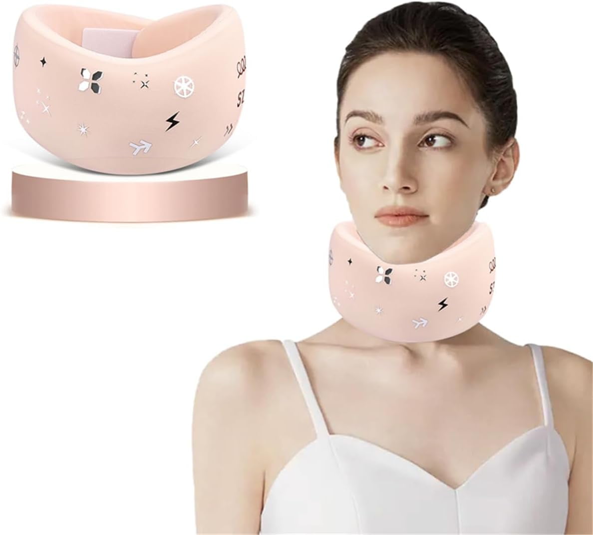 Neck Brace for Neck Pain and Support, Cervical Collar for Sleeping ...