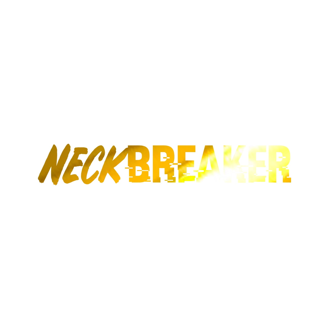 Neck Breaker Sticker Decal Die Cut - Self Adhesive Vinyl - Weatherproof ...