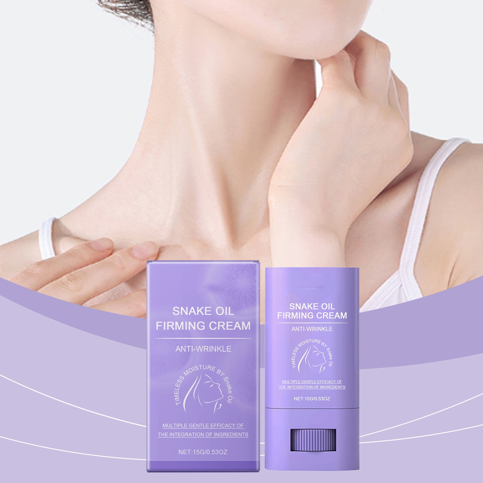 Neck Care Stick, Anti-Wrinkle Neck Firming Cream, Moisturizing ... Neck Care Stick, Anti-Wrinkle Neck Firming Cream, Moisturizing ...