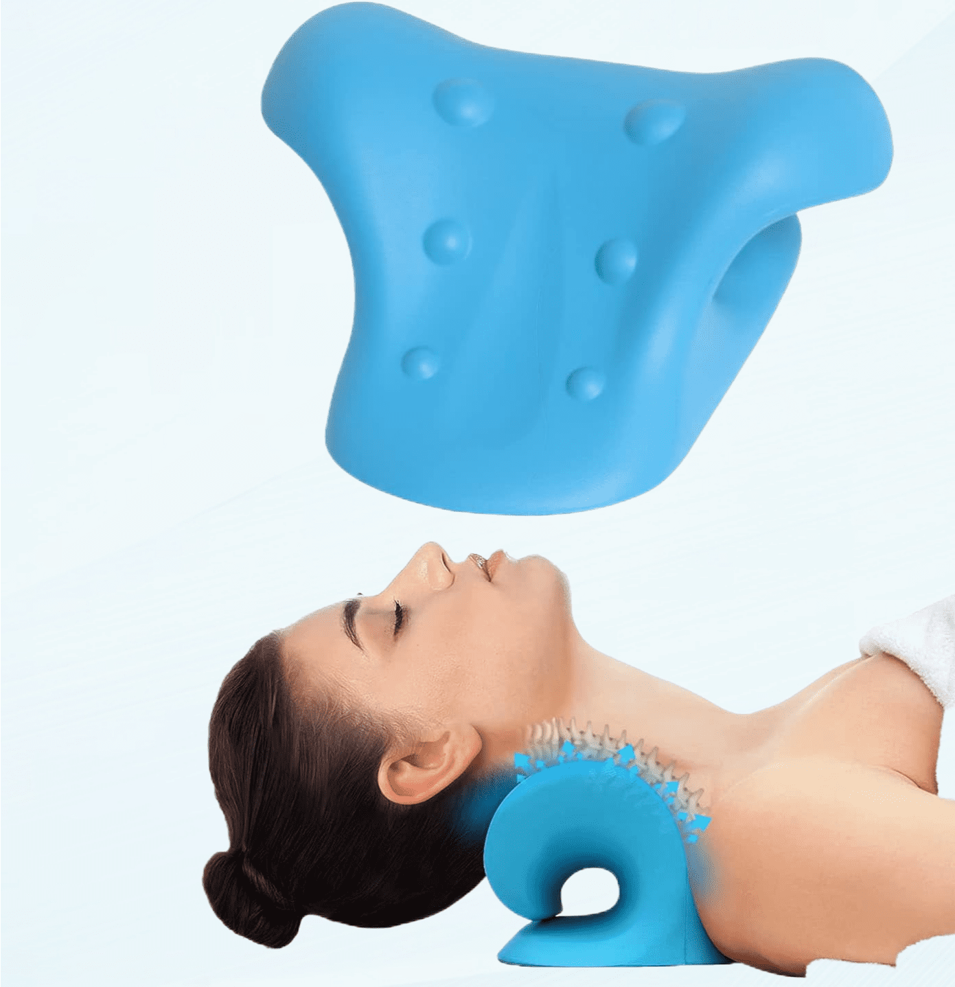 Neck Cloud - Neck Stretcher, Neck Pillow for Pain Relief and Neck ...