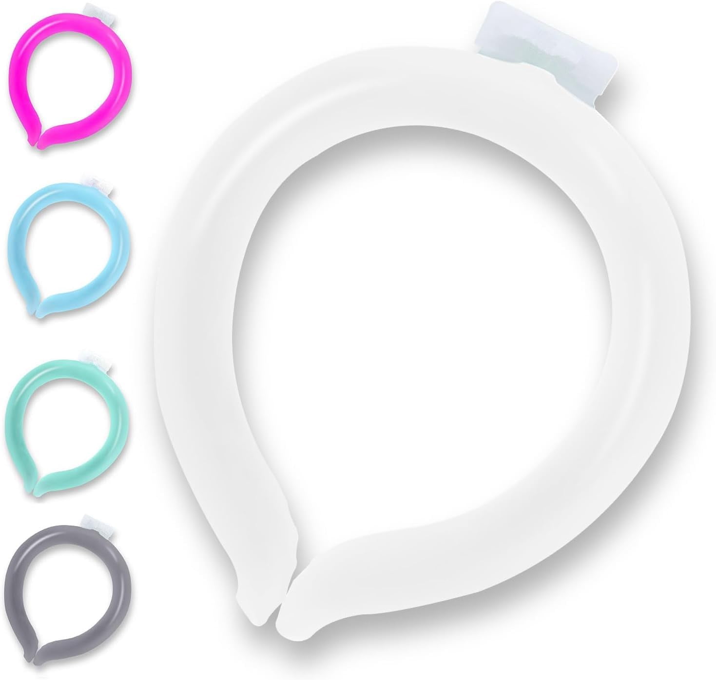 Neck Cooling Tube,Neck Cooling Wraps,Reusable Ice Neck Ring Wearable ...