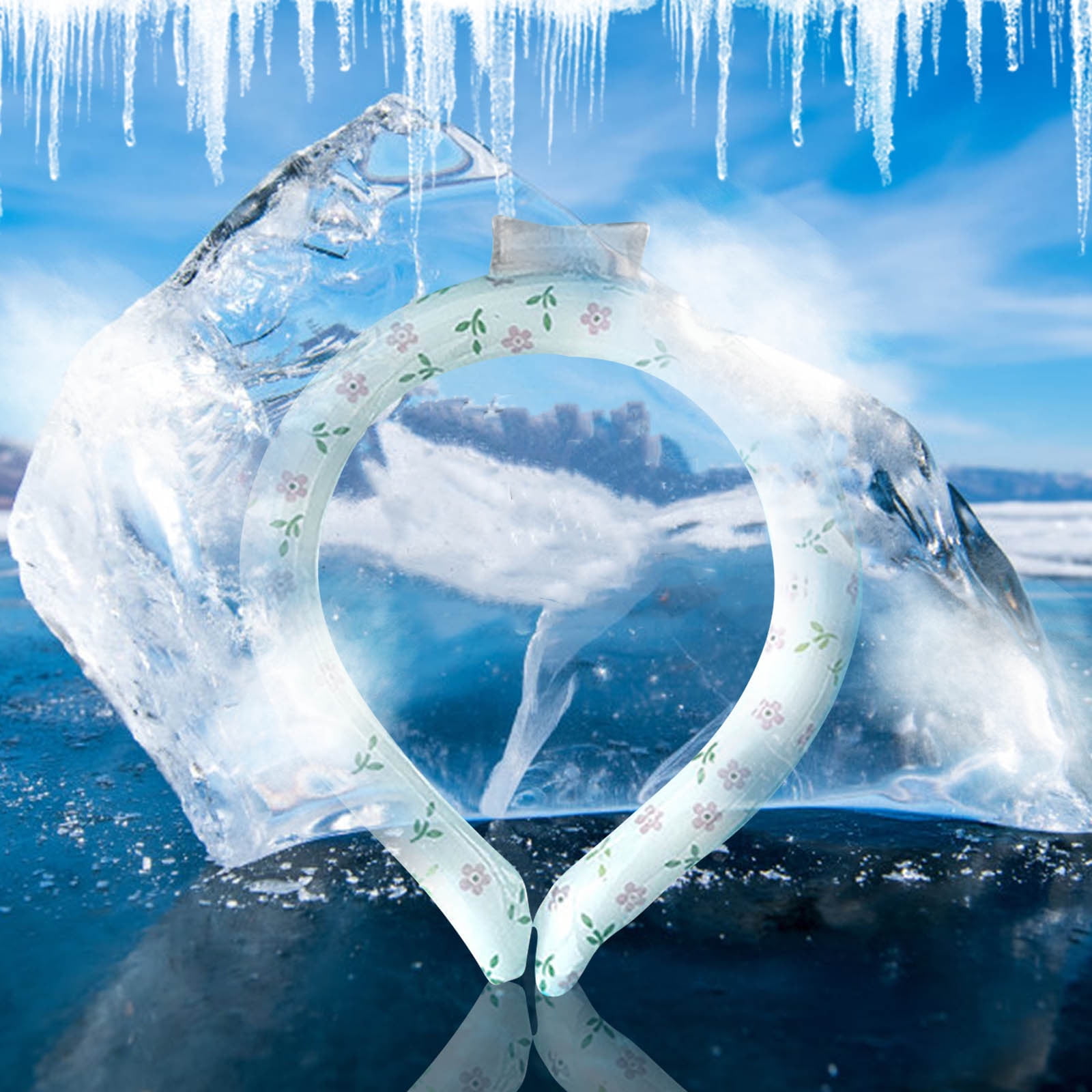 Neck Cooling Tube, PCM Neck Cooling Wraps, Wearable Neck Coolers for ...