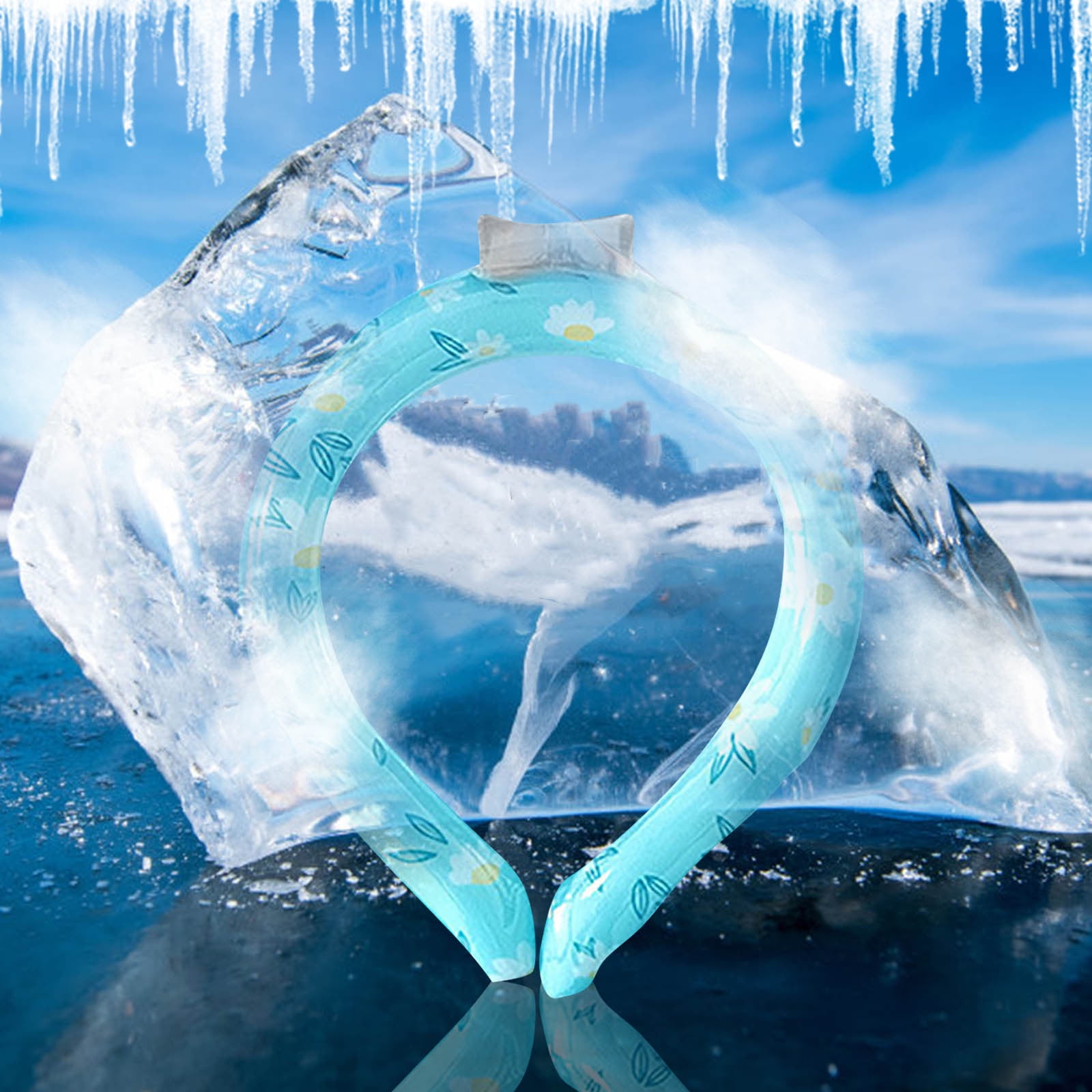 Neck Cooling Tube, PCM Neck Cooling Wraps, Wearable Neck Coolers for ...