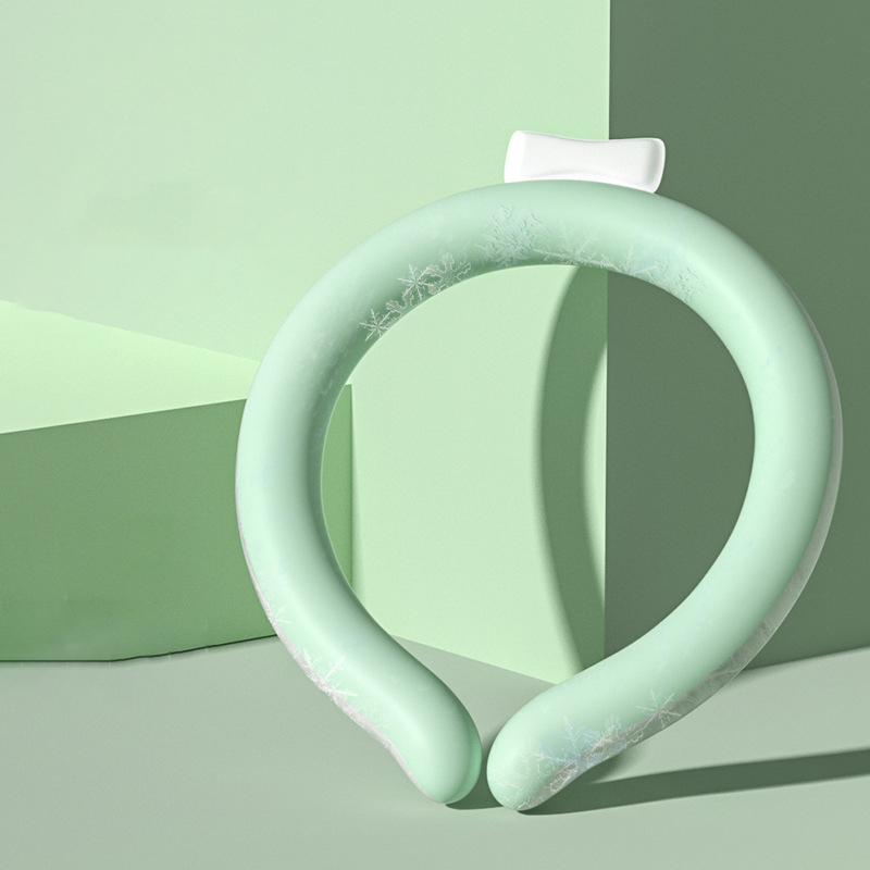 Neck Cooling Tube, Reusable Ice Neck Cooler Wearable Body Cooling ...