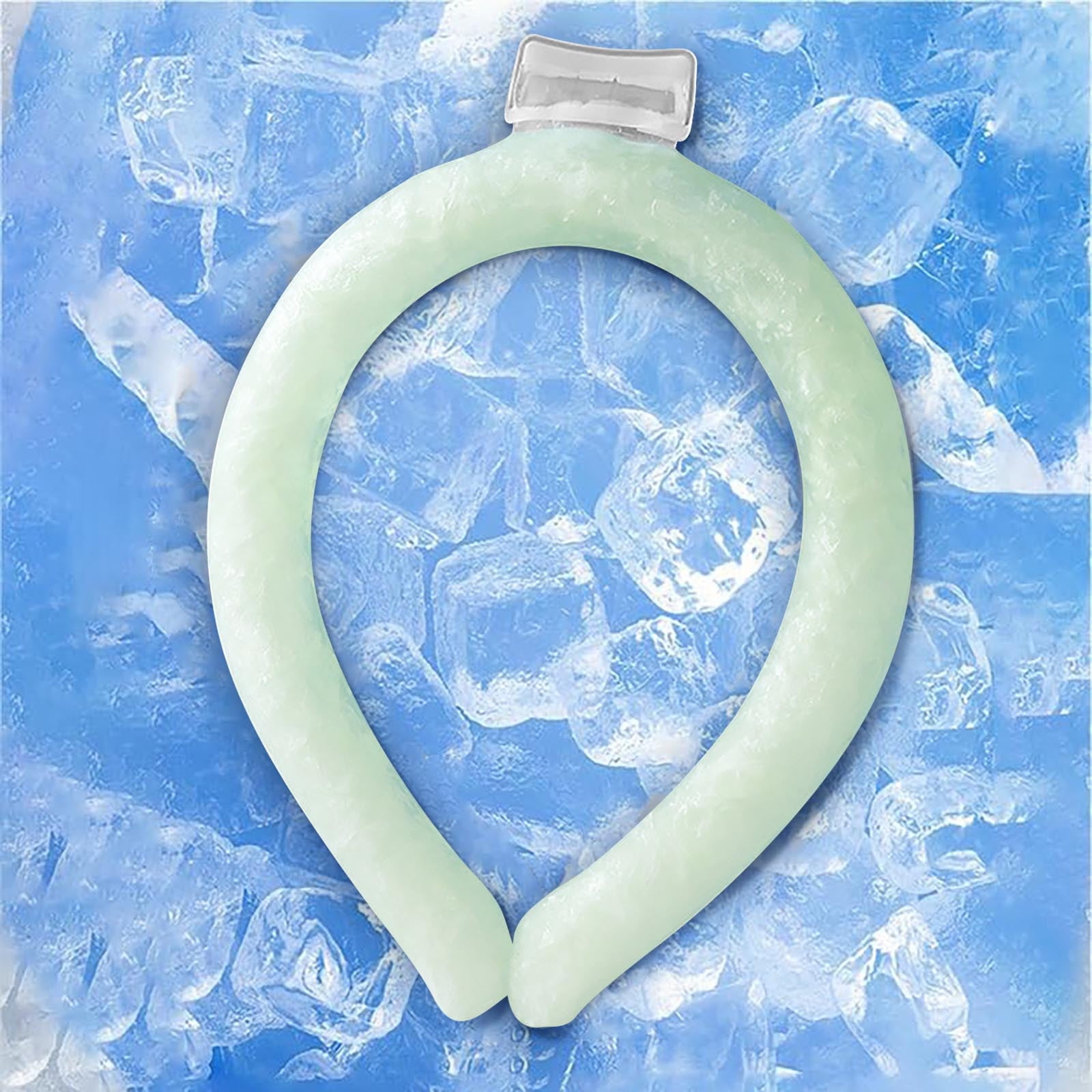 Neck Cooling Tube, Wearable Cooling Neck Wrap for Summer, Reusable 18 ...