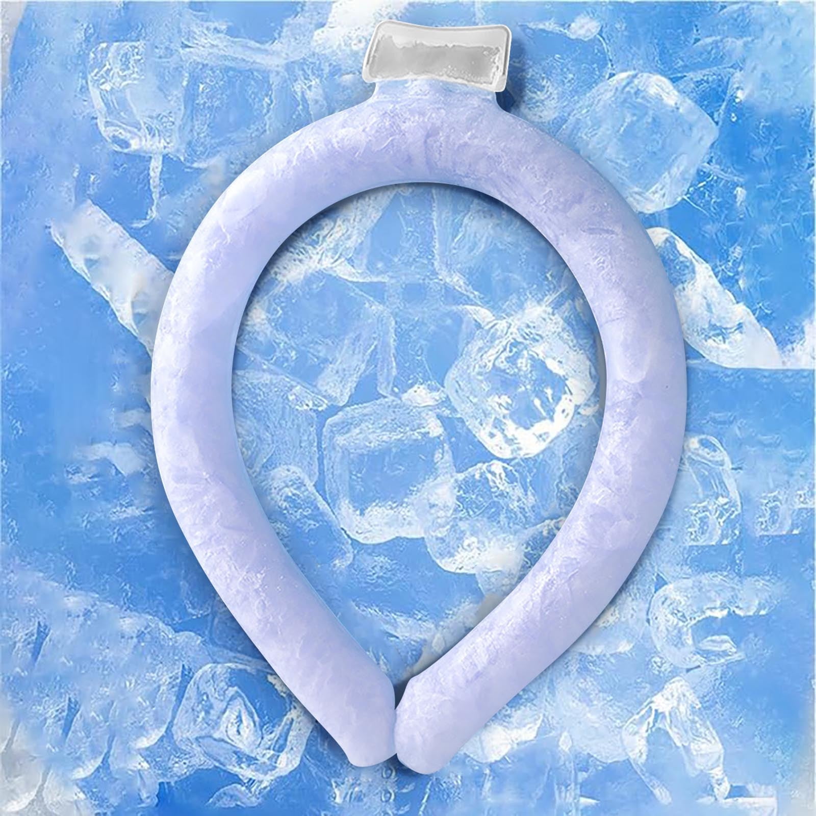 Neck Cooling Tube, Wearable Cooling Neck Wrap for Summer, Reusable 18 ...