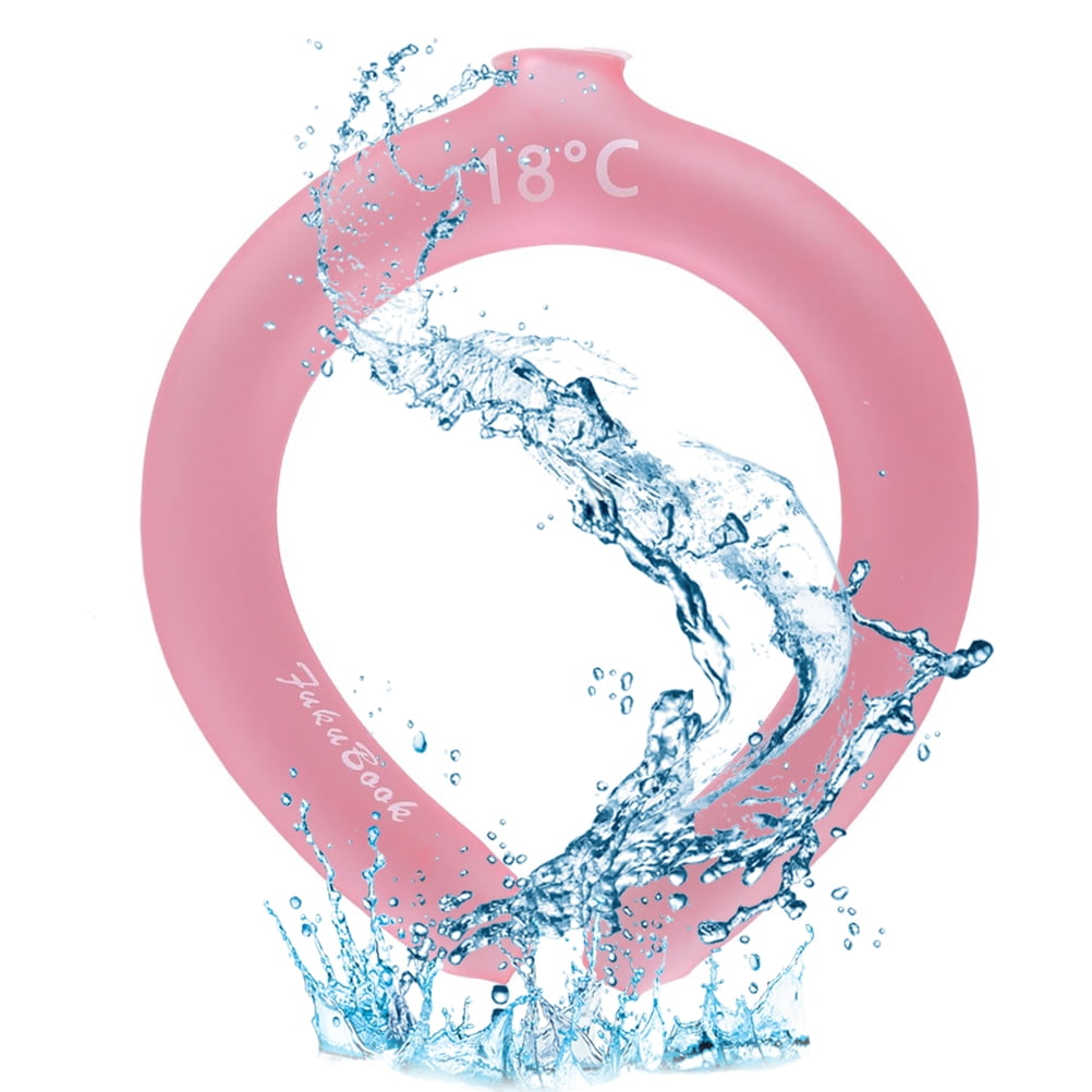 Neck Cooling Tube Wearable Cooling Neck Wraps Hands Free Reusable Neck ...