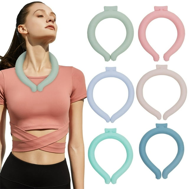 Neck Cooling Tube | Wearable Cooling Neck Wraps for Summer Heat I Hands ...