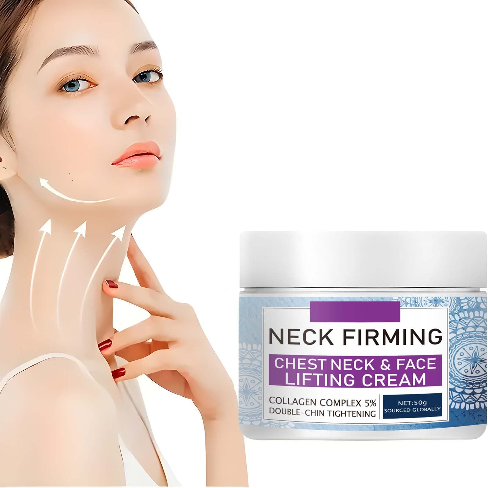 Neck Cream 50g | Hydrating & Nourishing Formula | Soothing Lightweight ...