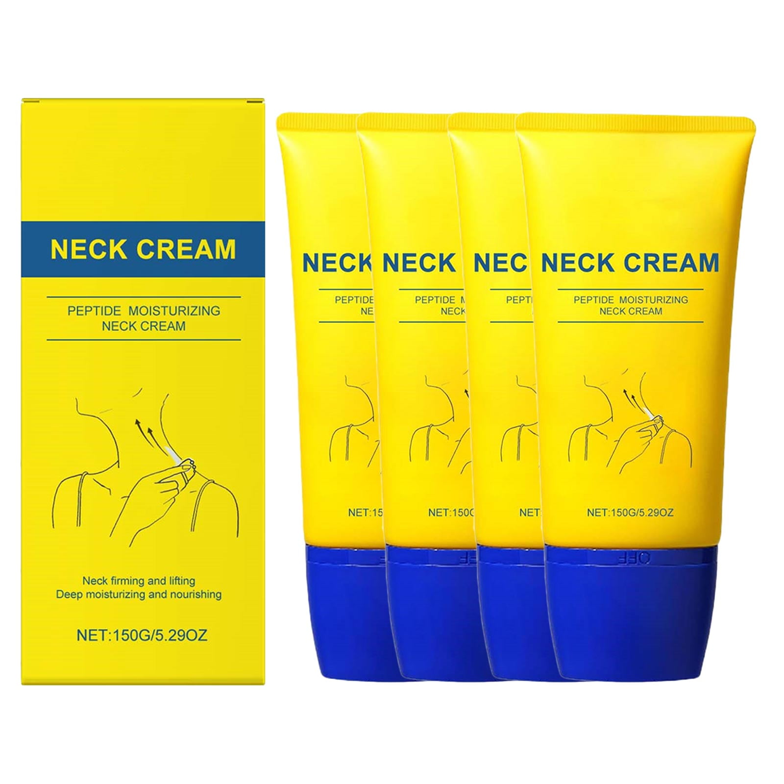 Neck Cream, Tighten And Lift Neck Cream, Neck Firming Creams With 3 ...