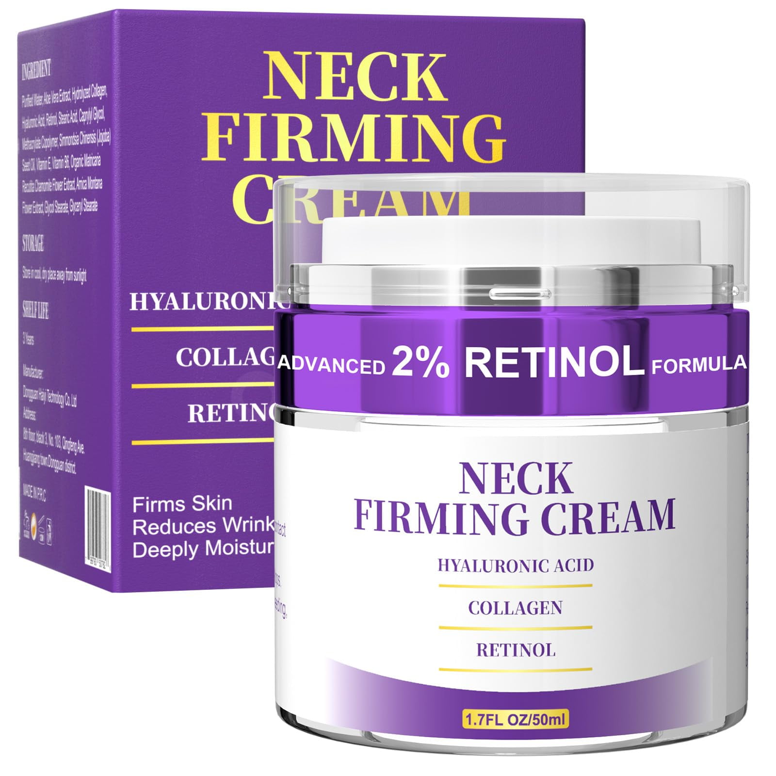 Neck Creams Tightening SSF20 and Firming, Retinol Face, Tighten and ...