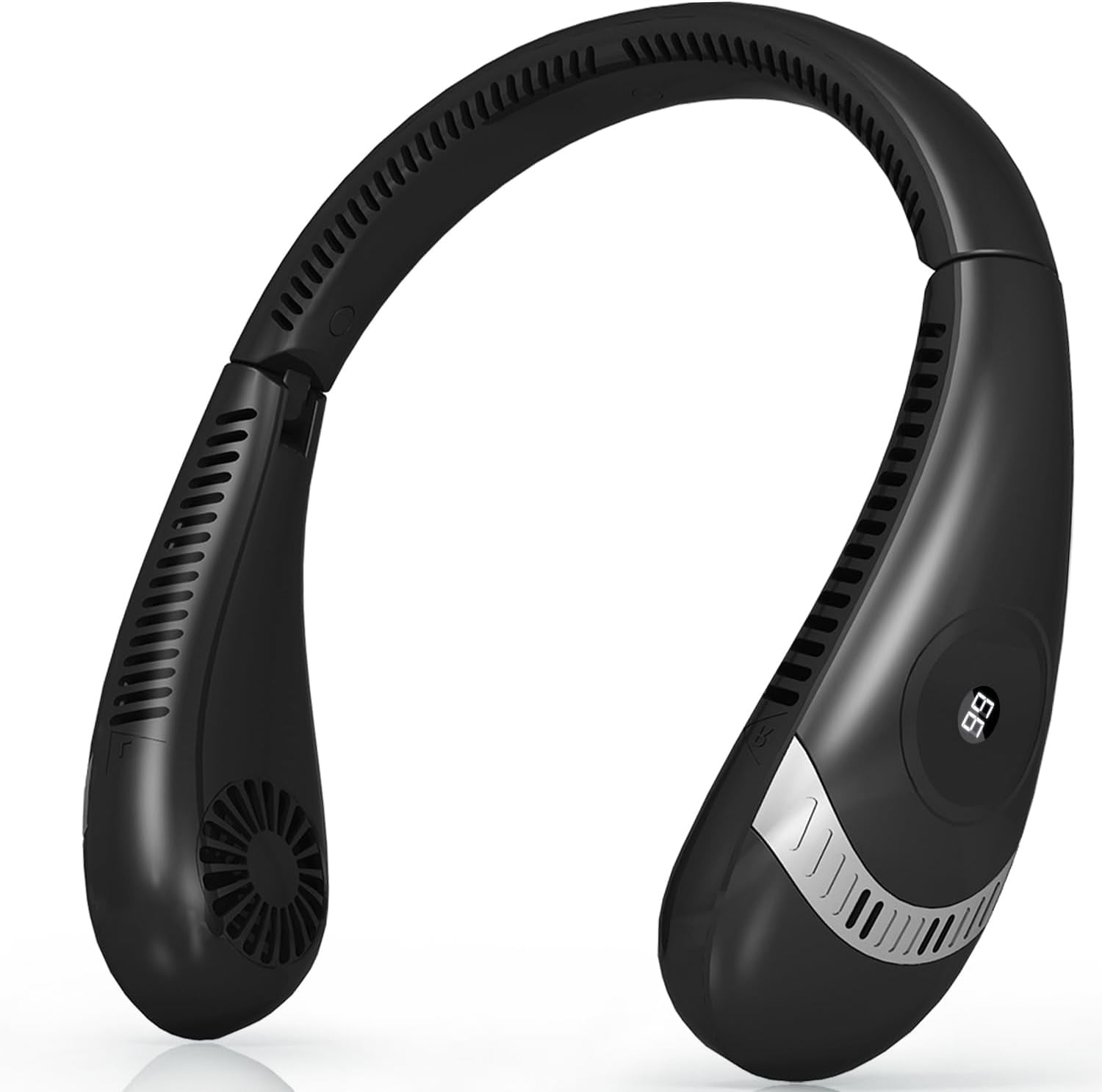 Neck Fan 5000mAh Rechargeable Battery Portable Fan 360 Bladeless ...