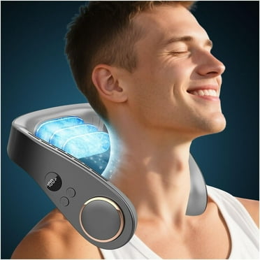 Neck Fan with Cooling Plate,5500mAh Neck Fans that Blow Cold Air ...