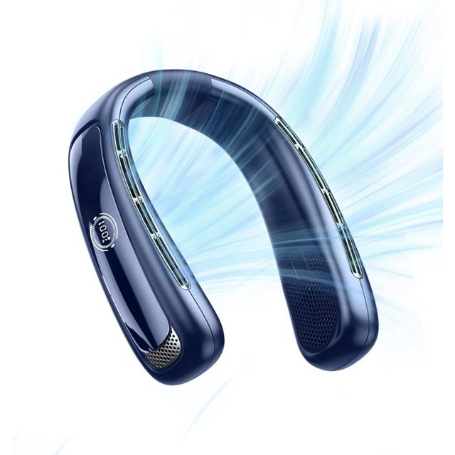 Neck Fan Personal Air Conditioner 5200mah Bladeless Cooling Neck Fan ...