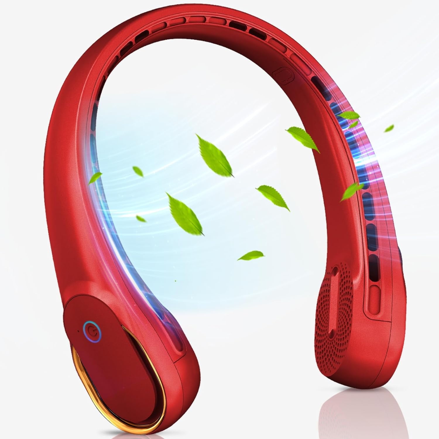 Neck Fan, Portable Fan around Neck, 4000mAh Battery Operated Wearable ...