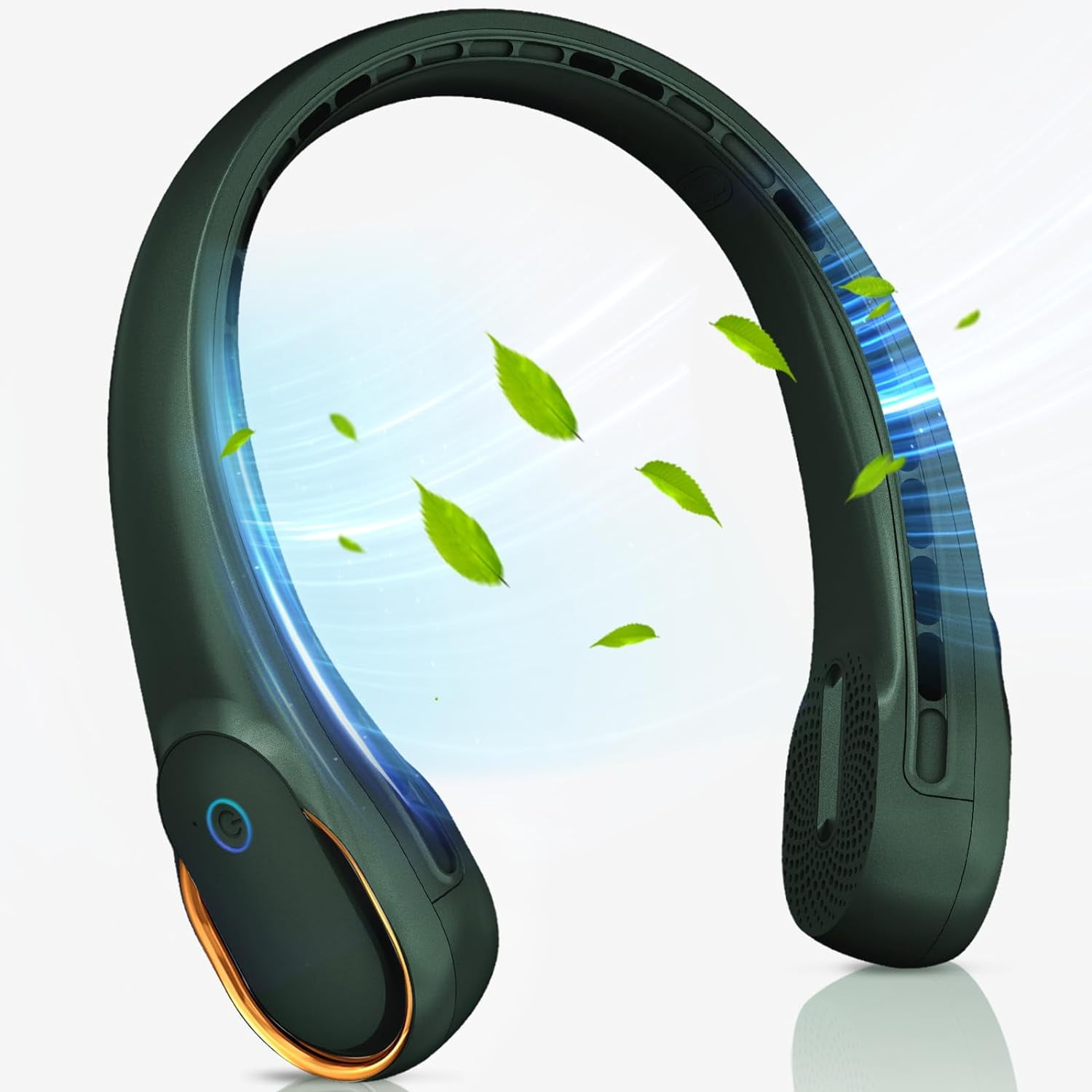 Neck Fan, Portable Fan around Neck, 4000mAh Battery Operated Wearable ...