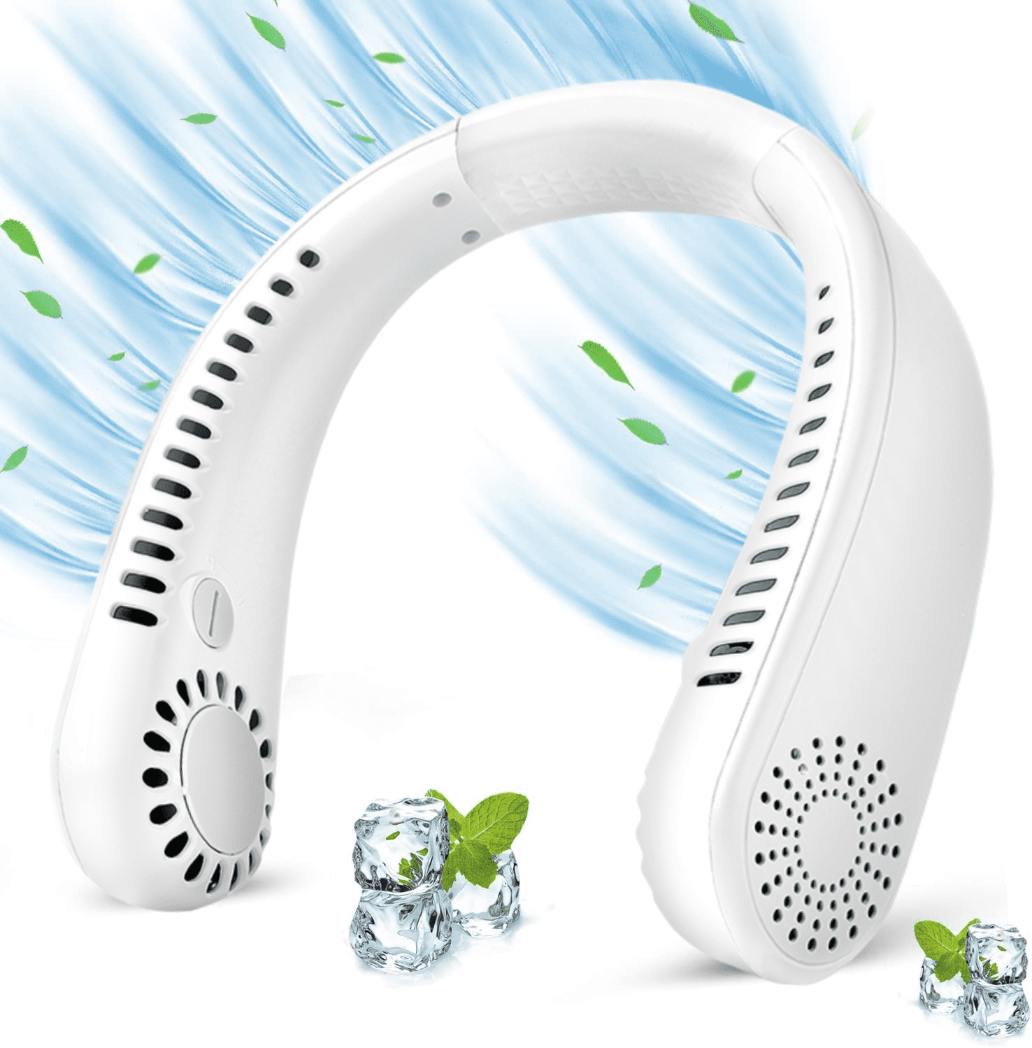 3-Speed Battery Powered Personal USB Neck Fans - Walmart.com