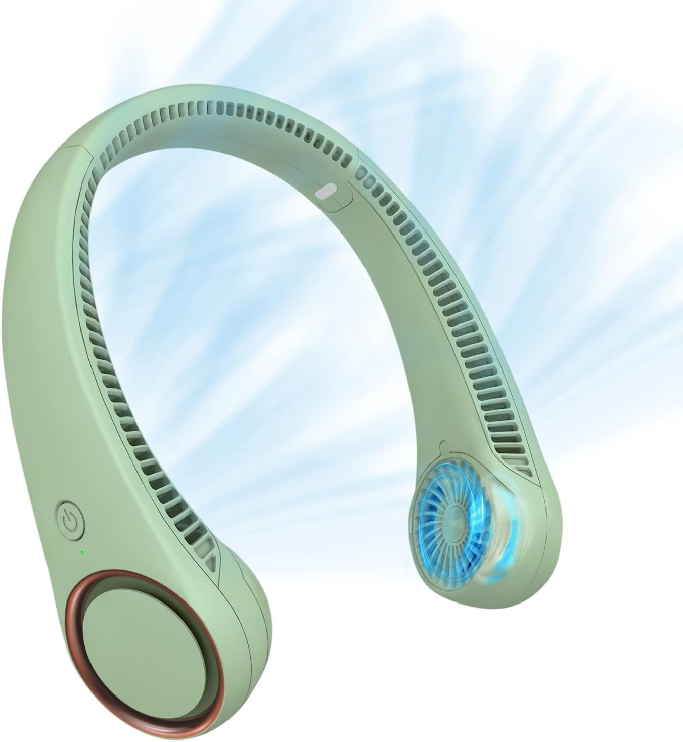 Neck Fan: Portable Personal Neck Cooling Rechargeable Bladeless Fan ...