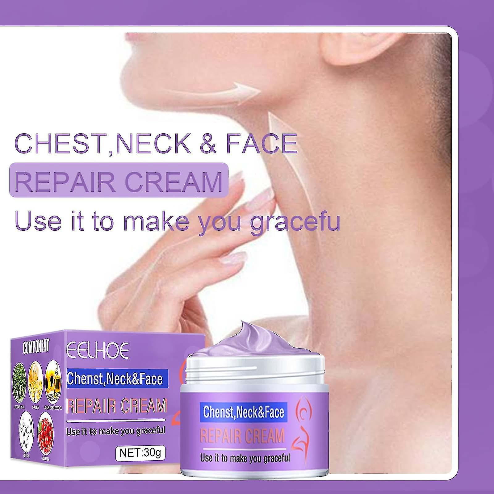 Neck Firming Cream, Anti-aging Moisturizer For Neck And Shoulders ...