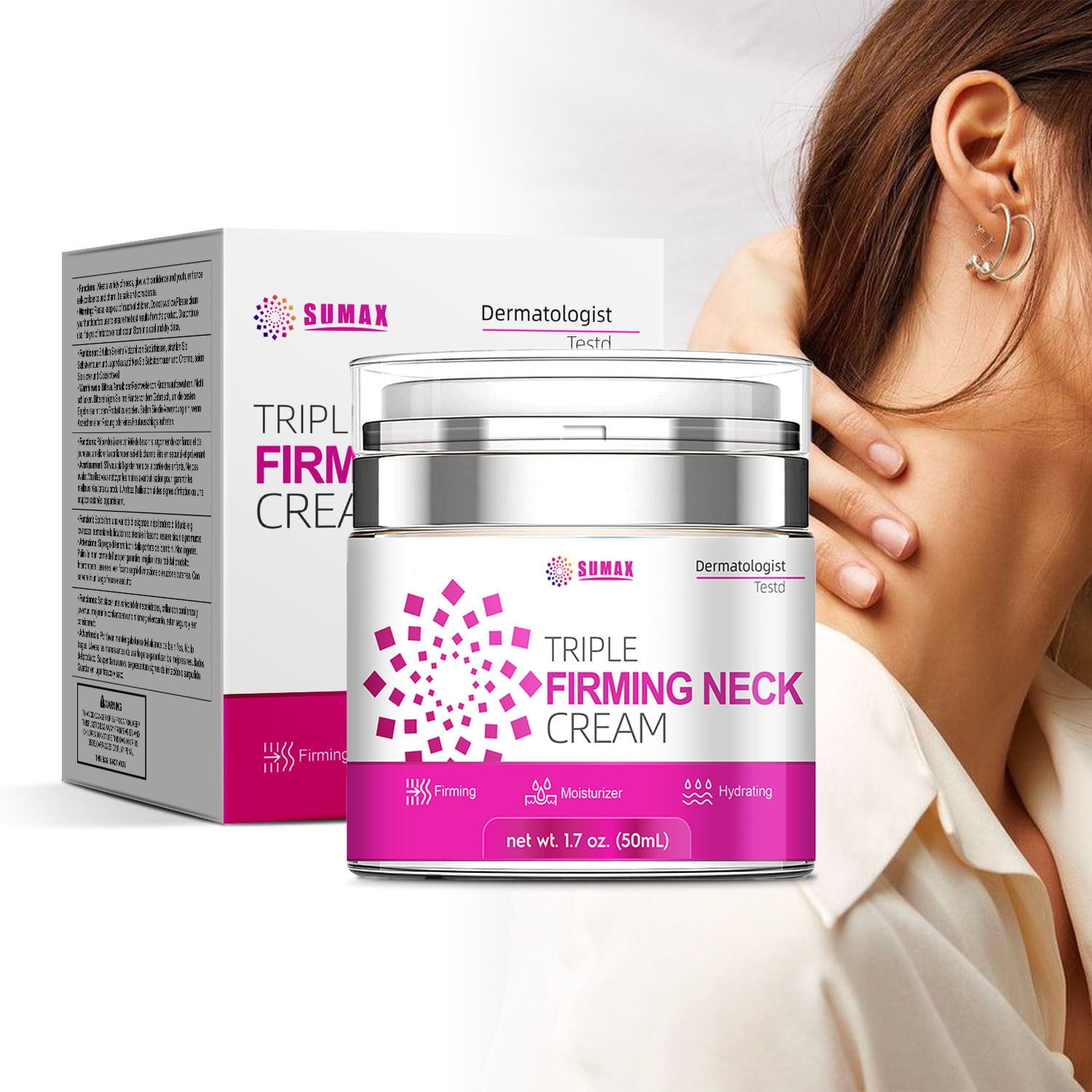 Neck Firming Cream, Tighten and Lift Neck Cream, Anti-Aging Neck Creams ...