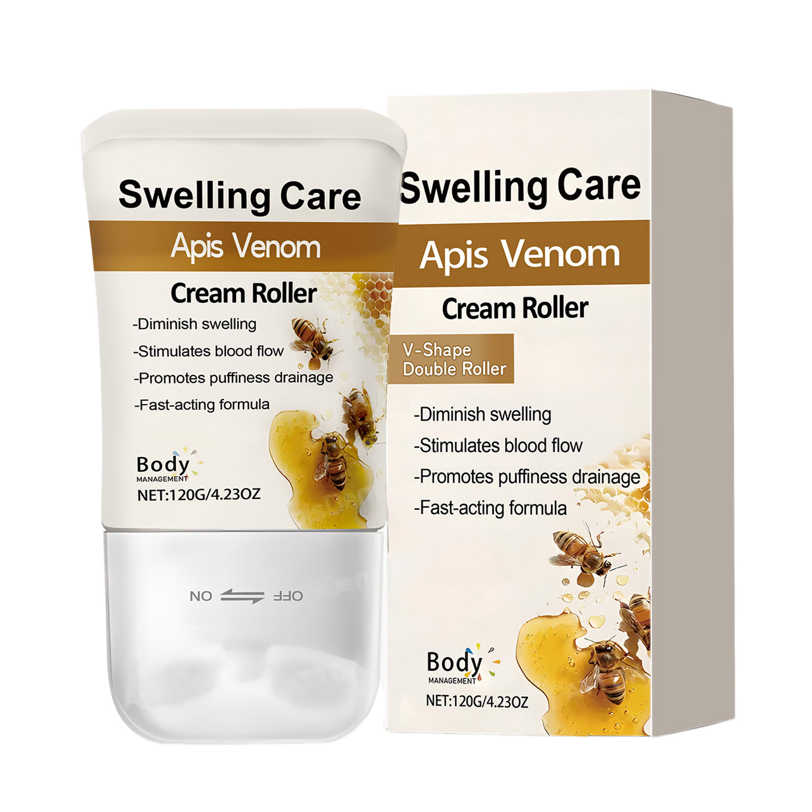 Neck Firming Lotion For Crepey Skin With Massage Roller Skin Tightening ...
