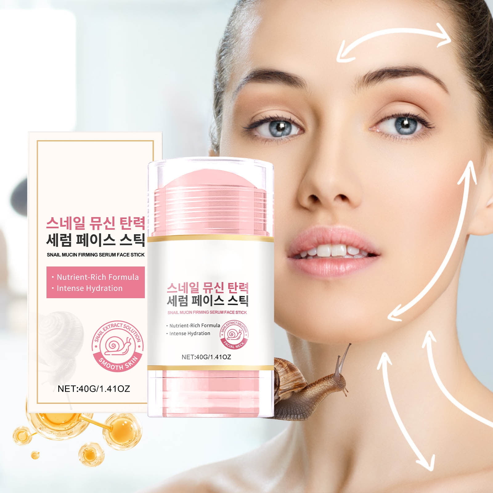 Neck Firming Stick, Anti-Wrinkle Tightening Stick for Neck, Portable ...