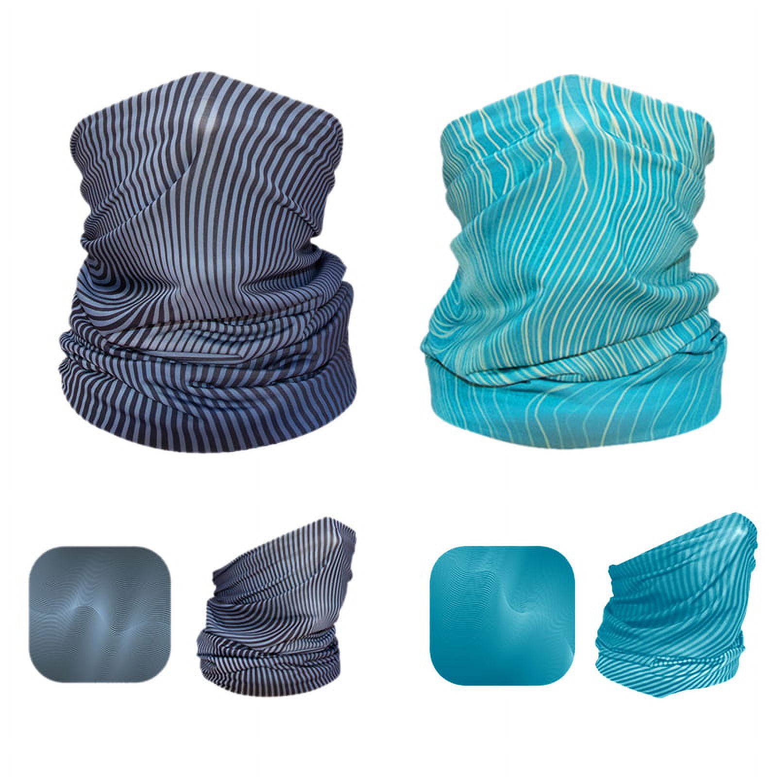 Neck Gaiter - 2-Pack Cooling Neck Gaiter -Sun UV Protection Face Mask ...