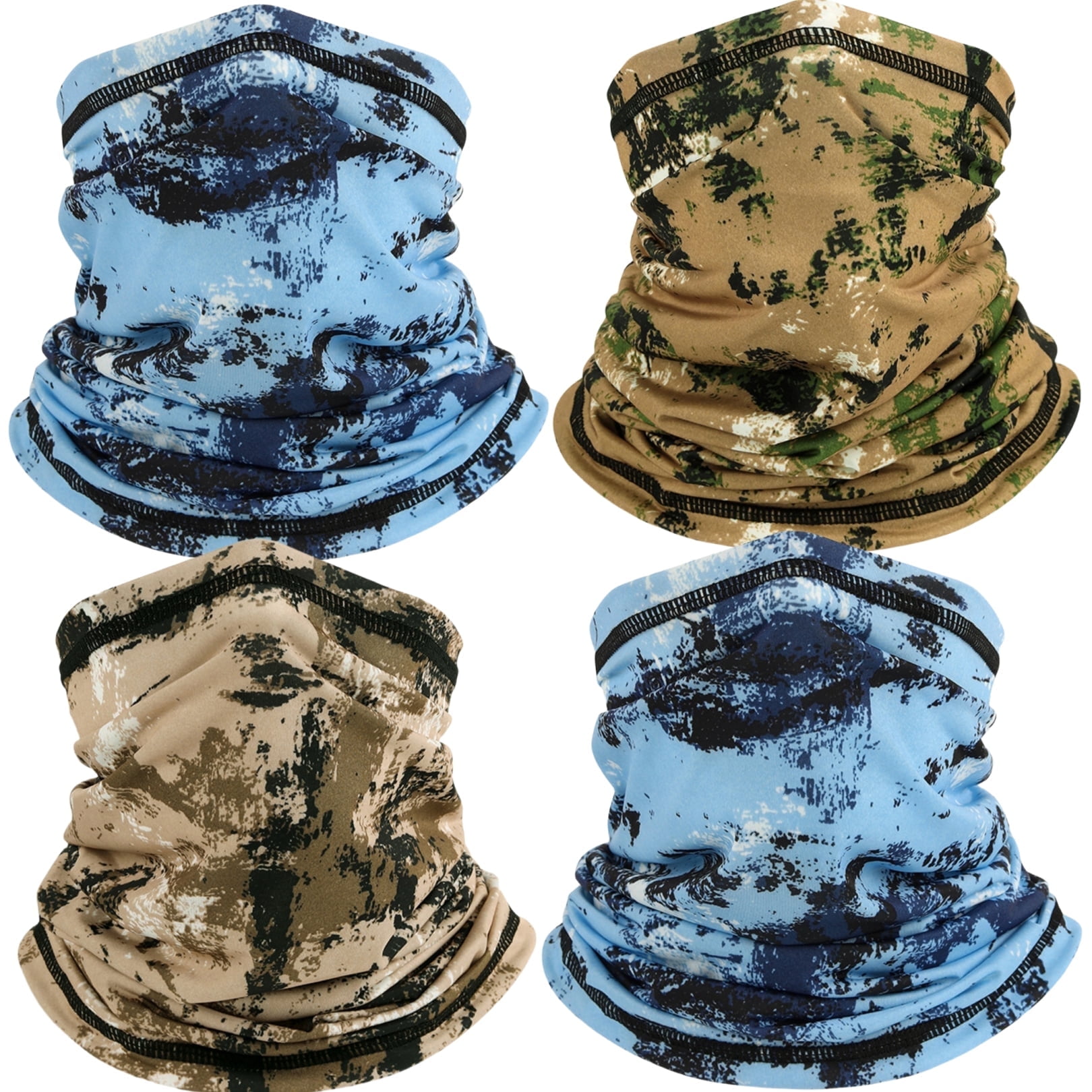 Neck Gaiter Balaclava Bandana Face Mask Scart Cover Breathable Sun ...