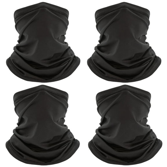 4 Pcs Neck Gaiter for Men Reflective Face Mask Cover, UV Sun Protection ...