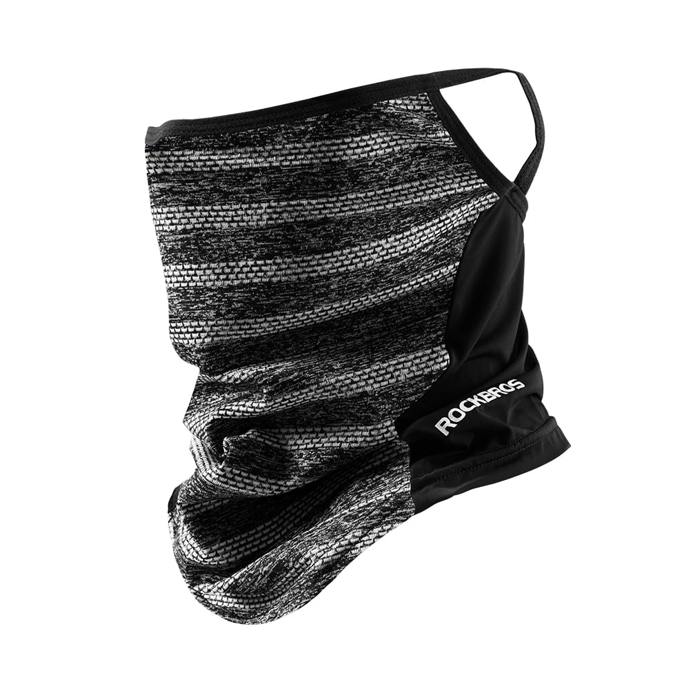 Neck Gaiter with Ear Loops Neck Covers Bandana Cloth Face Gaiter Mask ...