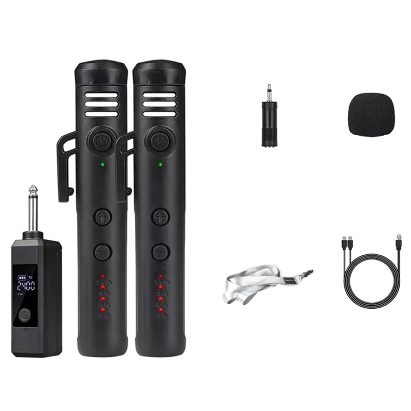 Neck-Hanging Wireless Microphone Teaching Microphone Speaker Amplifier ...