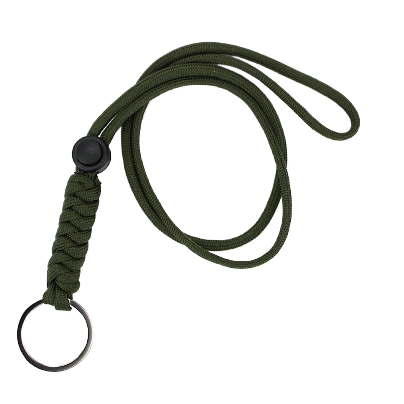 Neck Lanyards for Keys, Heavy Duty Paracord Strap Necklace, Adjustable ...