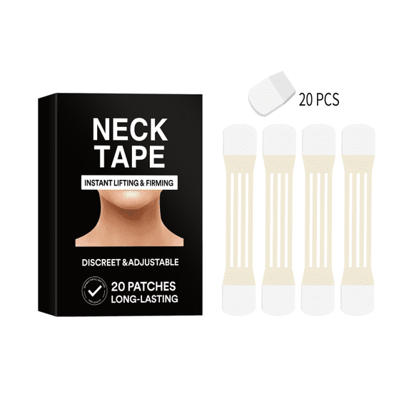 Neck Lift Tape Invisible Behind Neck, Neck Tape, Instant Lift Neck Tape ...