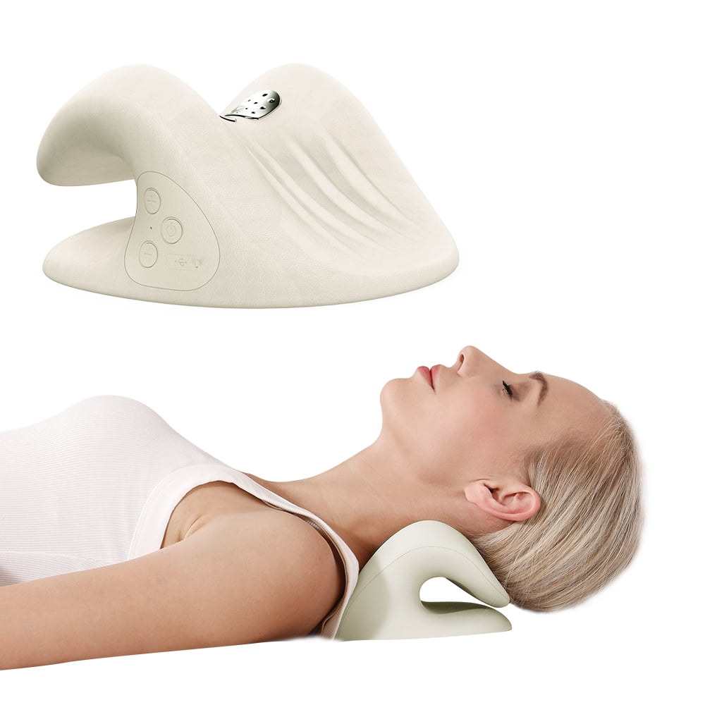 Neck Massage Pillow Cervical Orthopedic Pillow Heated Neck Shoulder ...