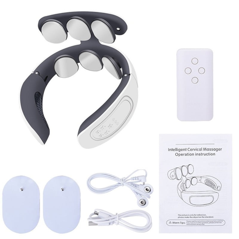 Neck Massager For Pain Relief With Heat Electric Neck Cervical Spine ...