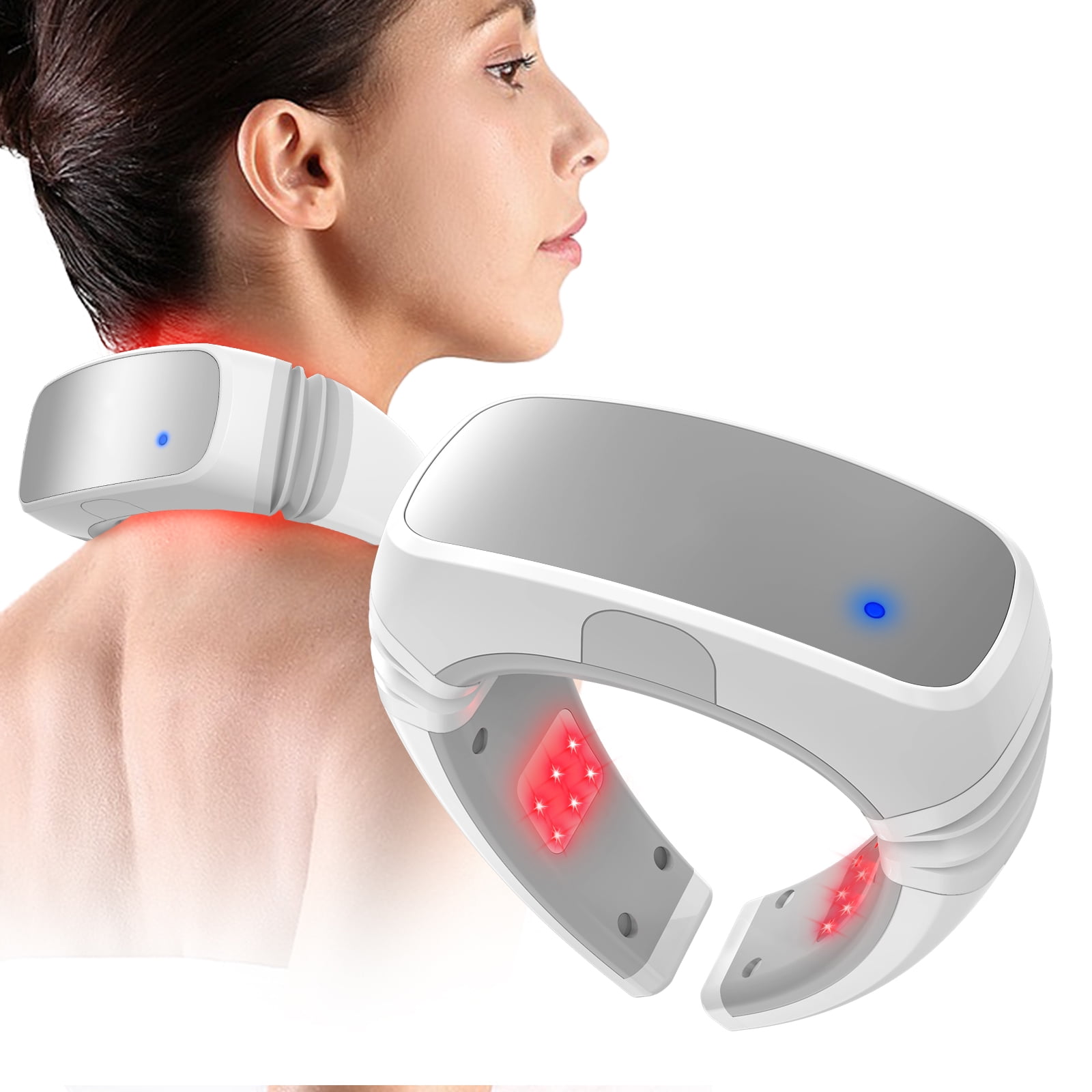 Neck Massager For Neck Pain-Relief,LLLT(650nm&808nm) Neck Relaxer ...