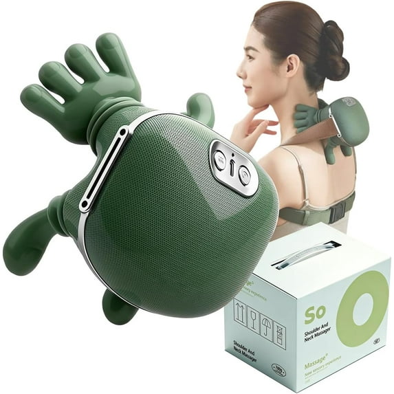 Neck Massar with Heat for Pain Relief deep Tissue,Shoulder & Back ...