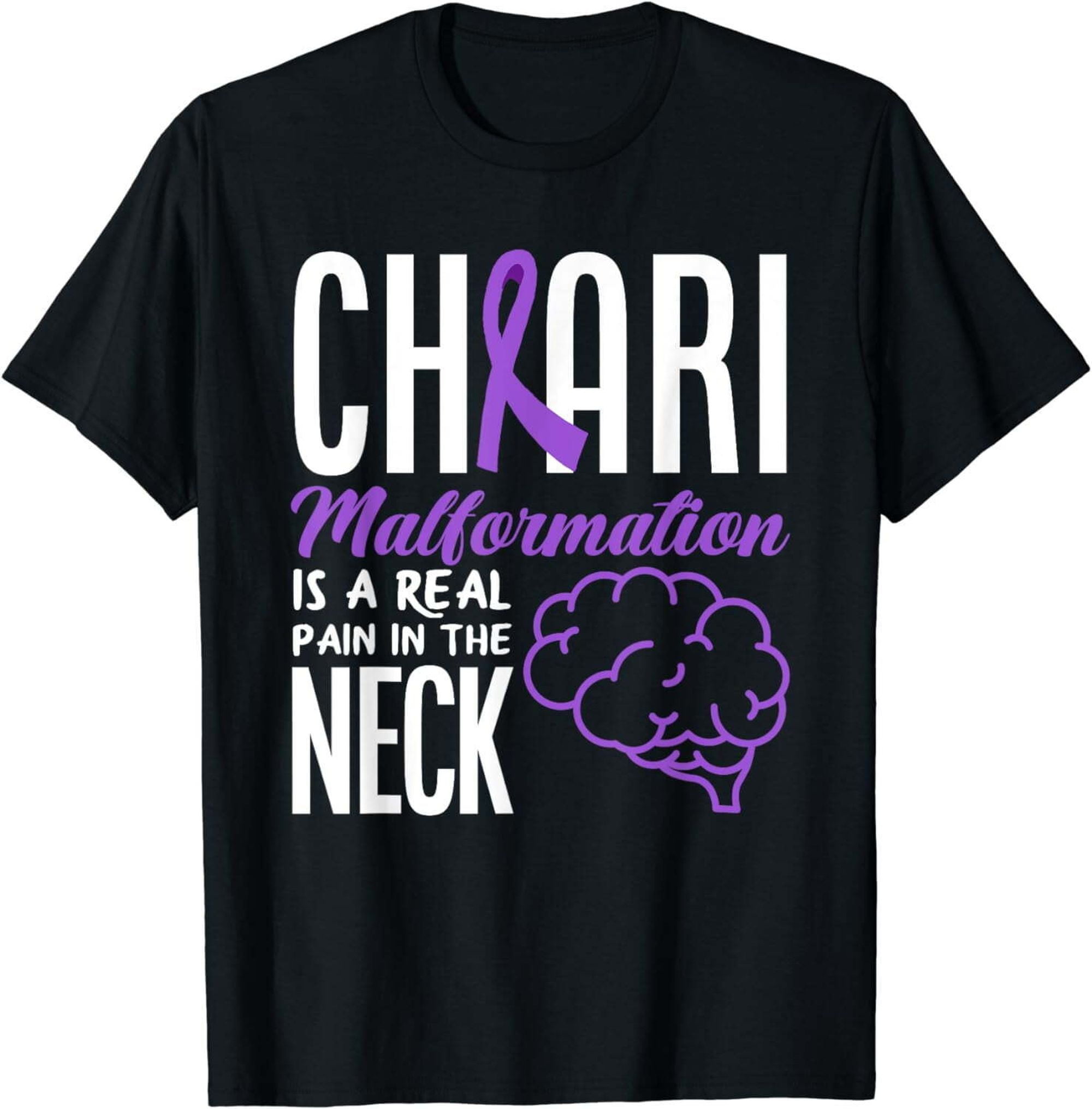 Neck Pain Warrior Support Tee: Raise Awareness for Chiari Malformation ...