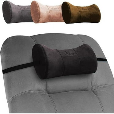 Desk Jockey Memory Foam Recliner Neck Pillow - Ergonomic Design for ...