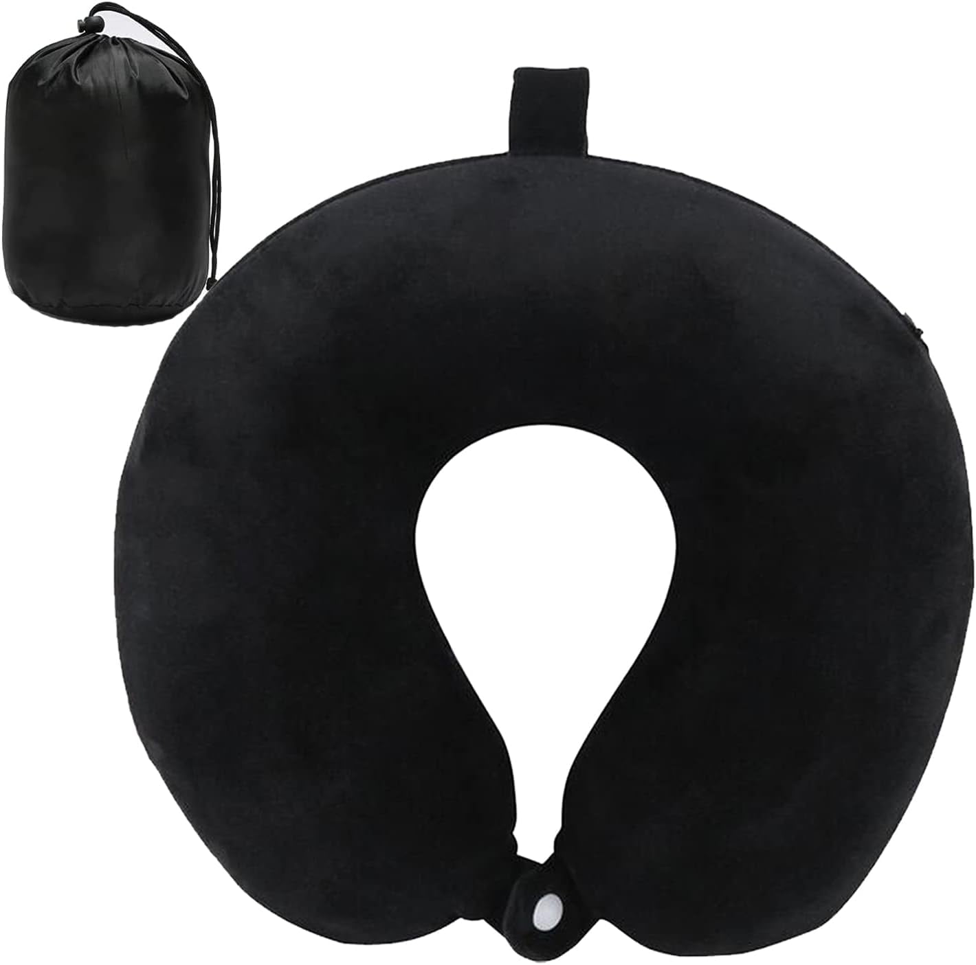 Neck Pillow for Traveling, Upgraded Travel Neck Pillow for Airplane 100 ...