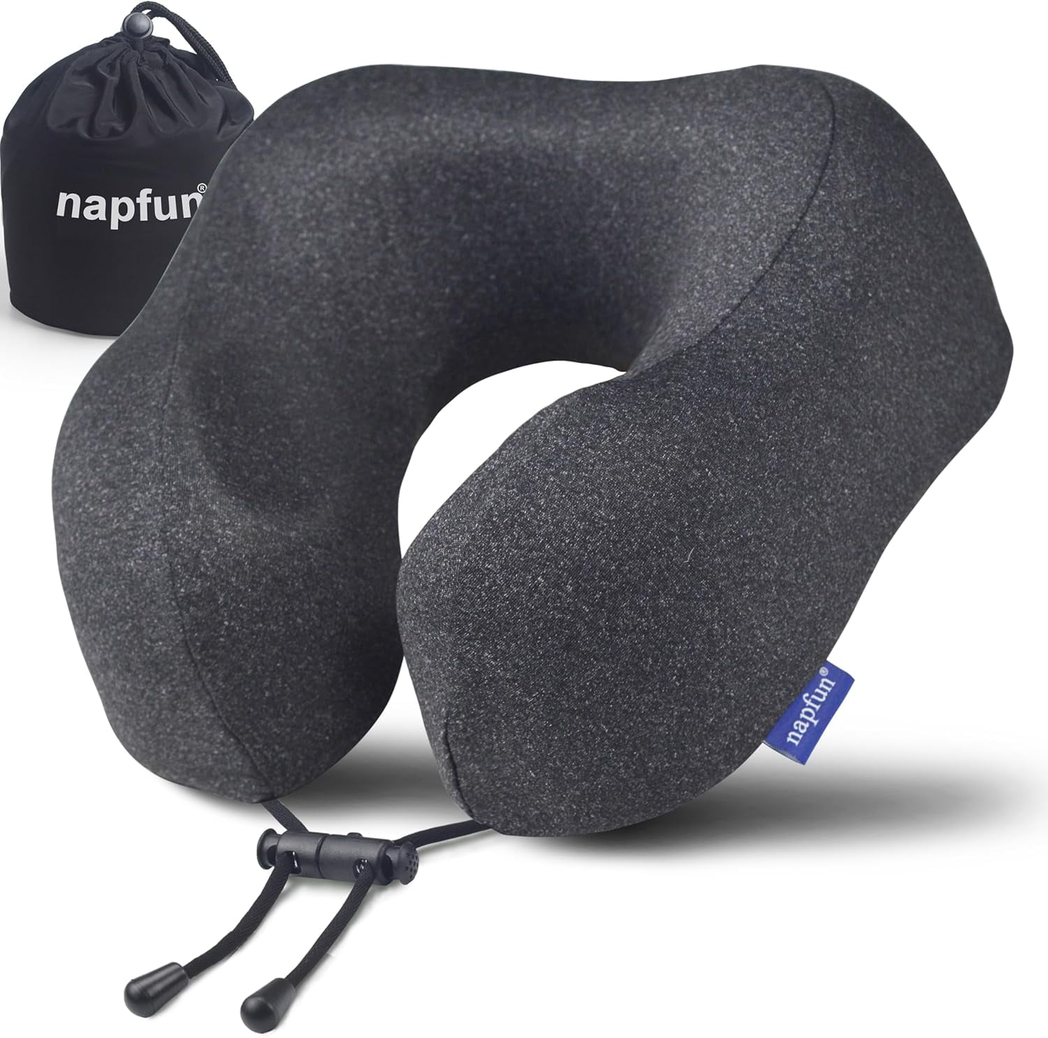 Neck Pillow for Traveling, Upgraded Travel Neck Pillow for Airplane 100 ...