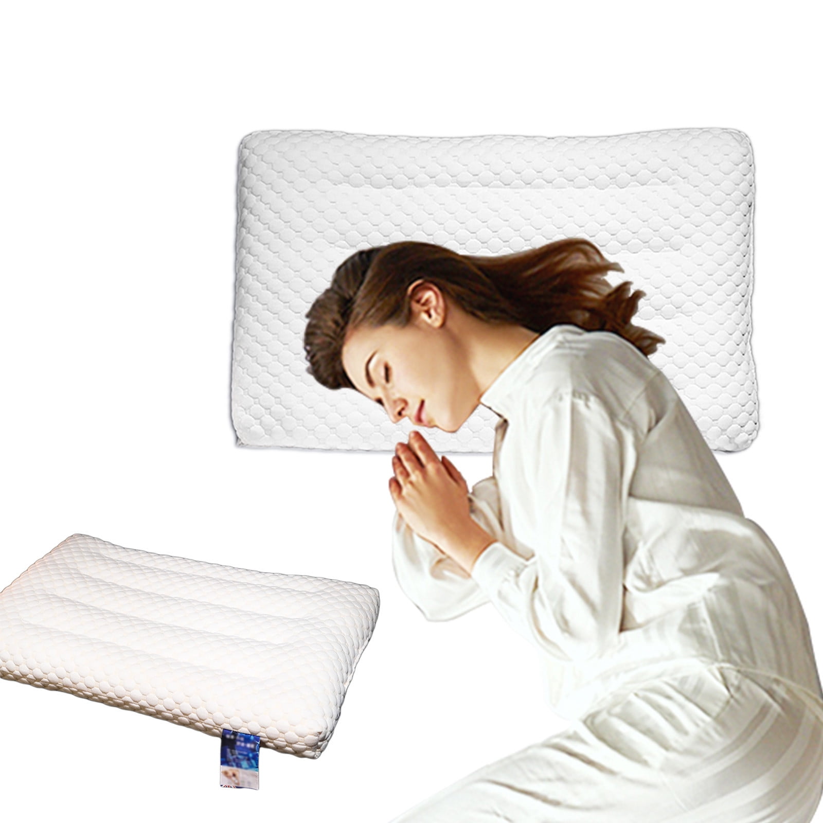 Neck Pillow Ultra-soft Water Low Pillow Low Pillow Core Protects The ...