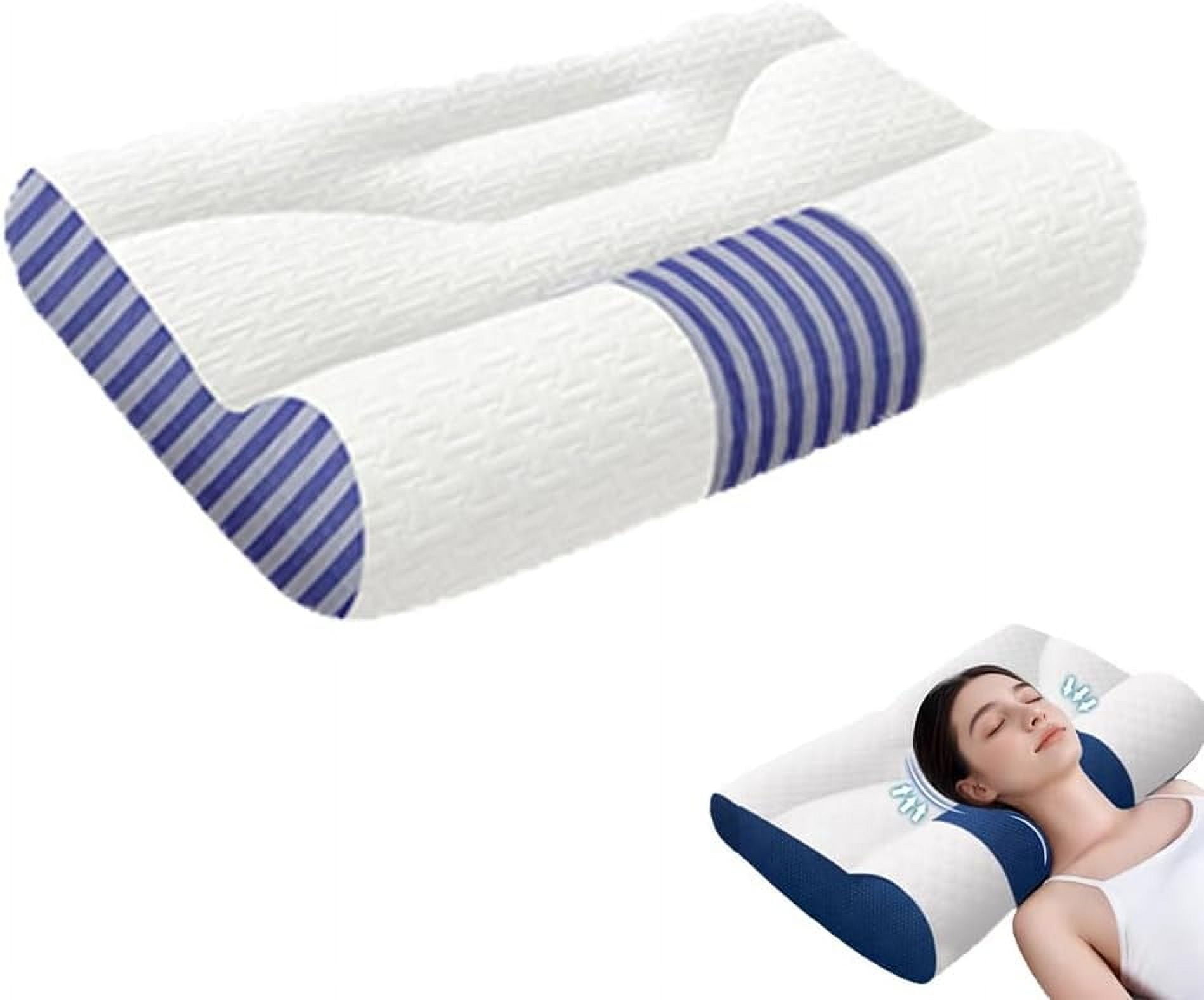 Neck Pillows for Pain Relief, Sleep Enhancing Cervical Support Comfort ...