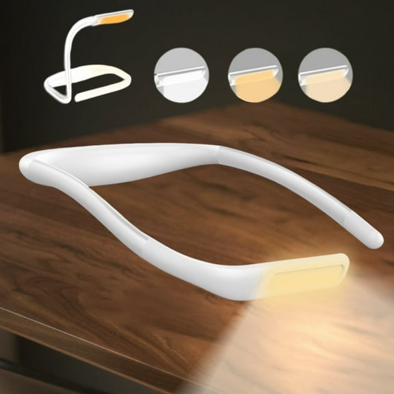 Danhjin Reading Lamp, LED Flat Night Vision Battery Powered Text Light ...