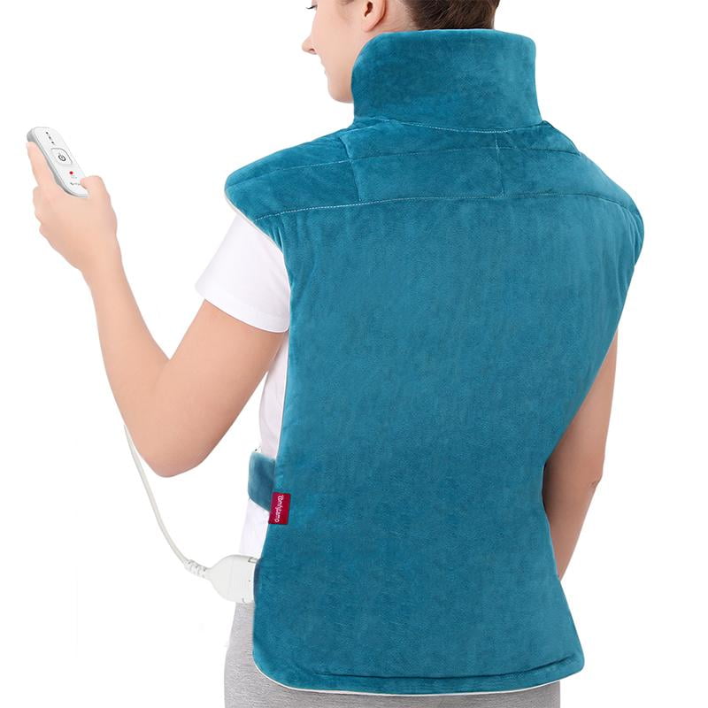Neck Shoulder Back Heating Pad, Weighted Heating Pad for Pain Relief, 2 ...